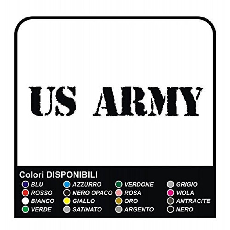 US ARMY Stickers Car Bumper Vinyl Sticker-20 Cm - Etsy