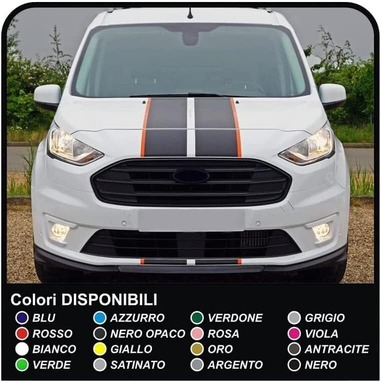 TRANSIT Connect Two-tone Stickers Sides and Bonnet Van Graphics Van ...