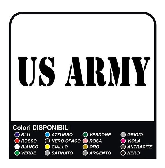 US ARMY Stickers Car Bumper Vinyl Sticker-20 Cm X 5 Cm - Etsy