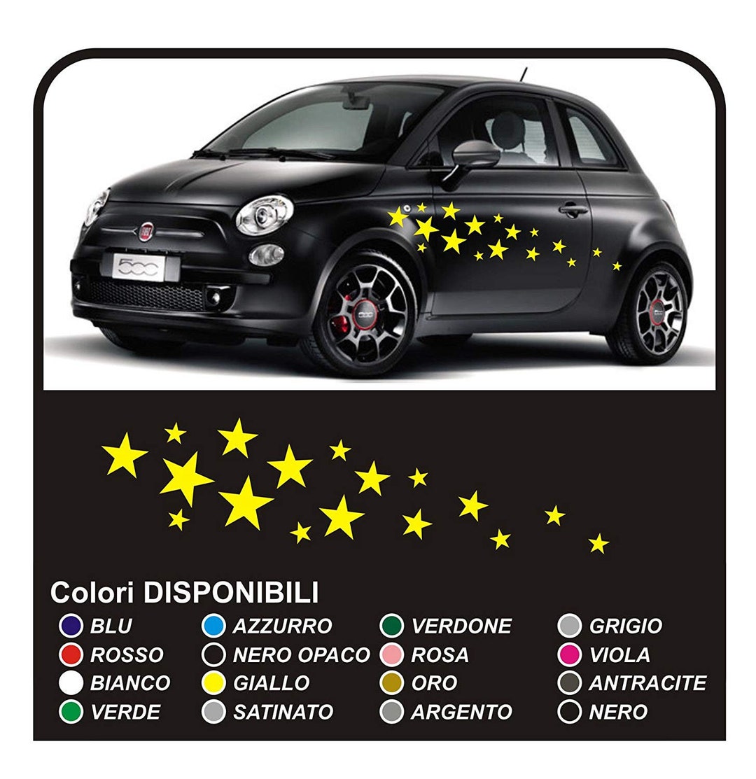 Stickers Car Stars 34 Pieces KIT Stars Car Stars Stickers - Etsy