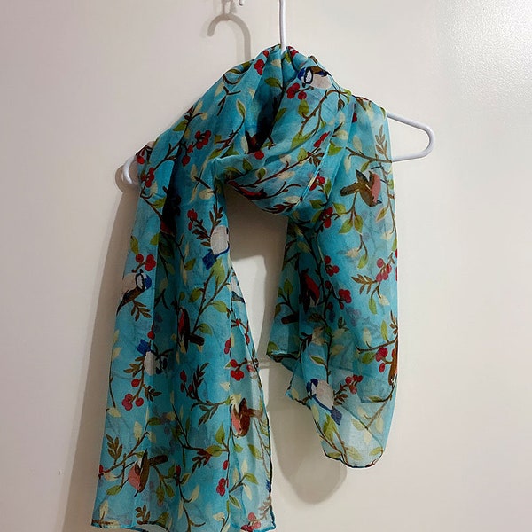 Bird Scarf - Etsy