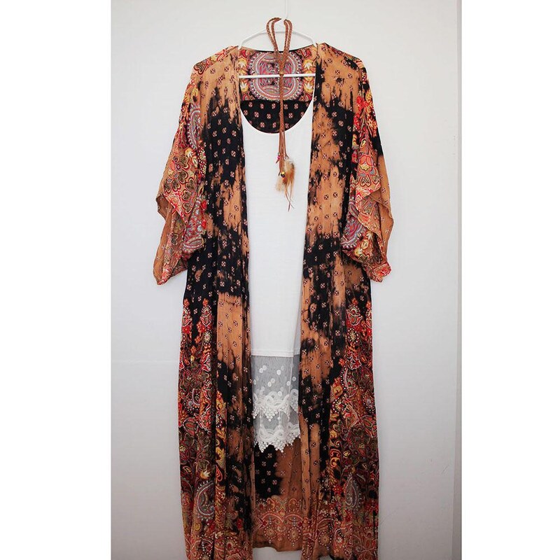 Long Duster Cardigan Red - Etsy