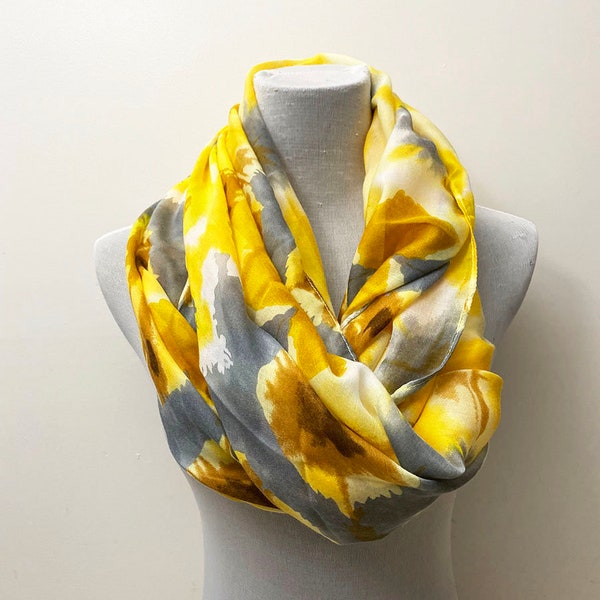 Yellow Scarf - Etsy