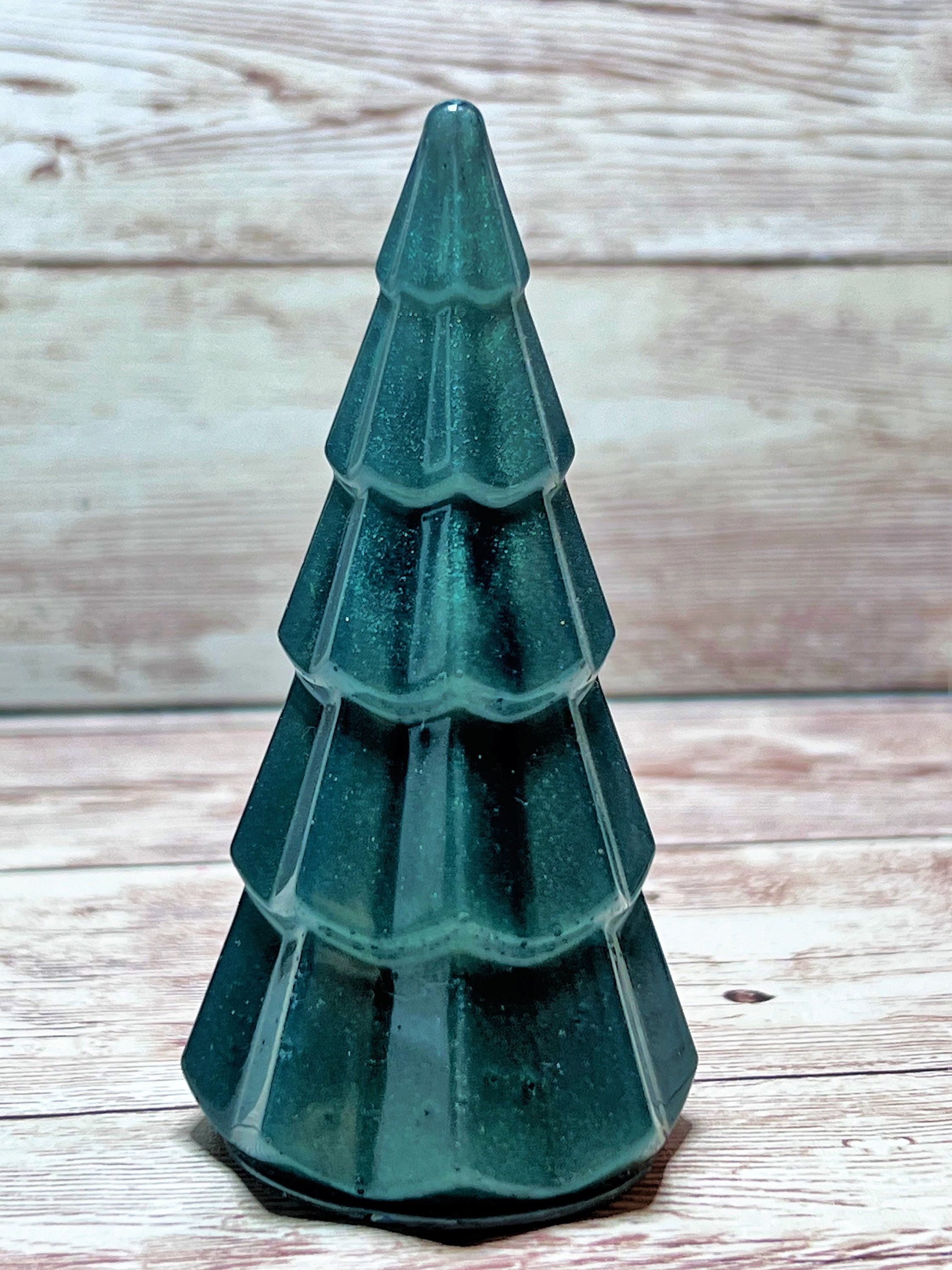 Resin Christmas Tree Evergreen Tree Christmas Decor Tiered - Etsy