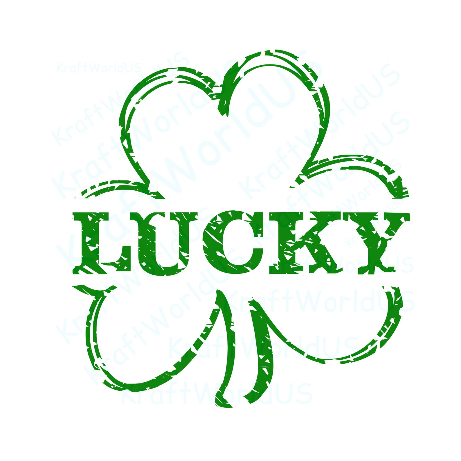 Lucky Svg Shamrock Svg Clover Svg St Patrick Day Svg Irish - Etsy