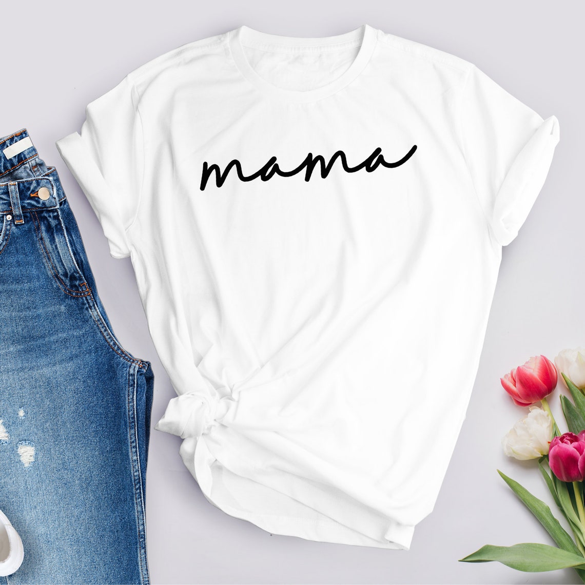 Mama Script Svg, Cursive Mama Svg, Svg Mama Shirt, Mama Svg, Mama Svg ...