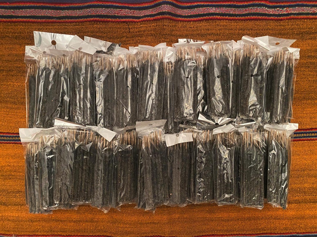 1220 Mexican Copal Incense Sticks, Bulk Hand-rolled Copal Incense ...