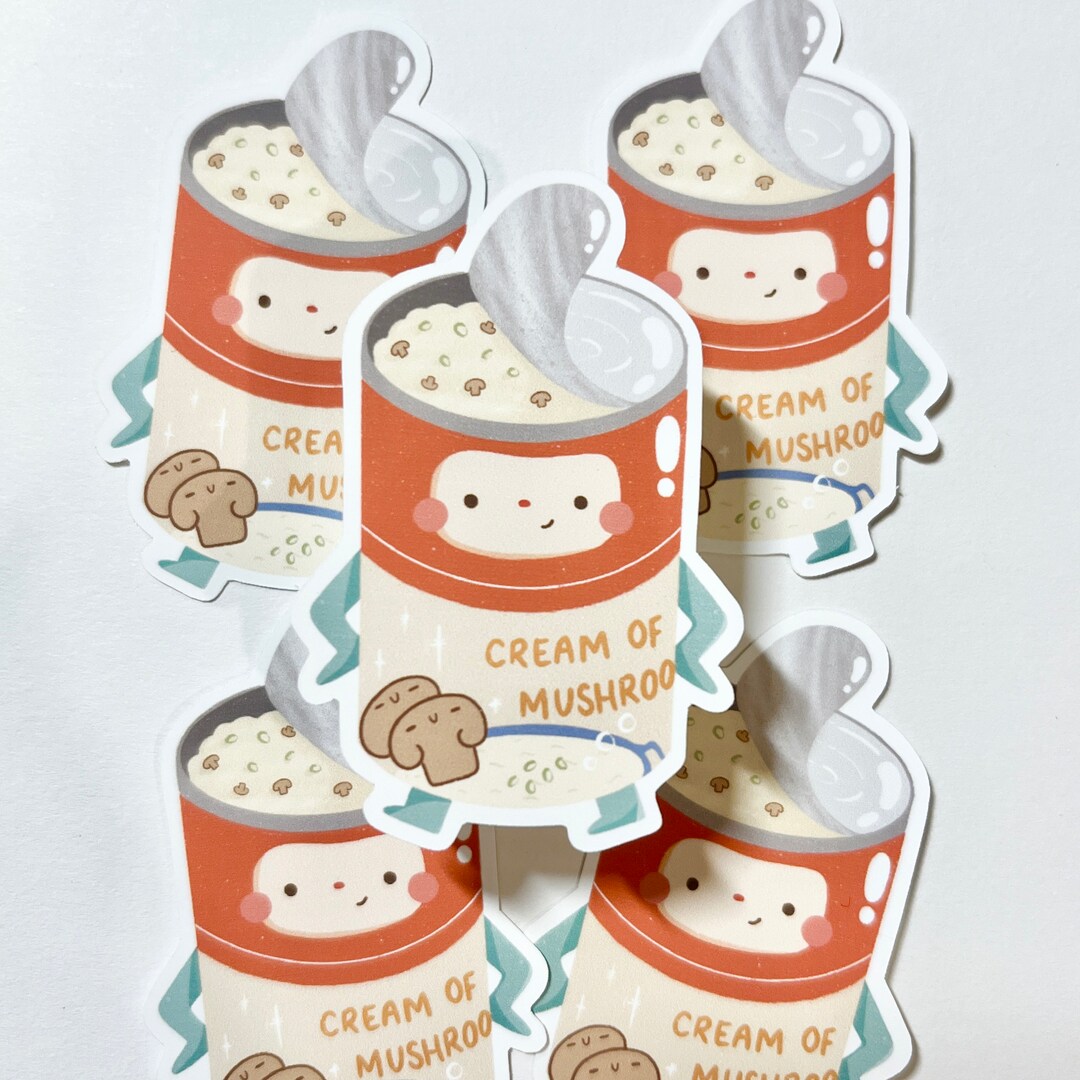 Campbell Soup Sticker, Cute Soup Sticker, Food Sticker, Cute Food ...