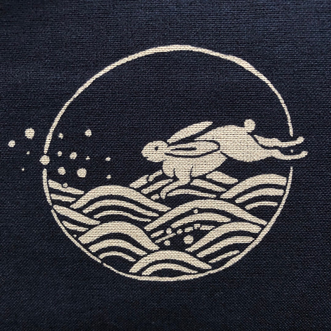 Japanese Panel Japanese Fabric Cotton 30 Different Motifs 88 Cm X 110 ...