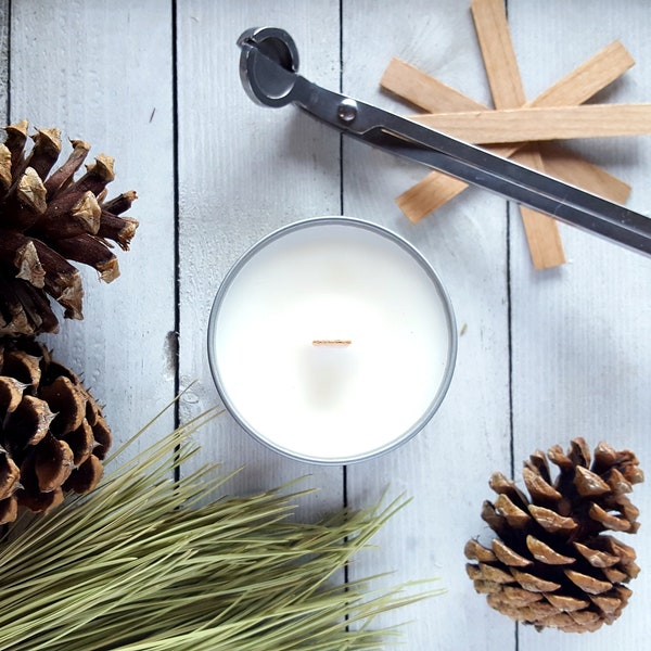 Woodsmoke Candle - Etsy