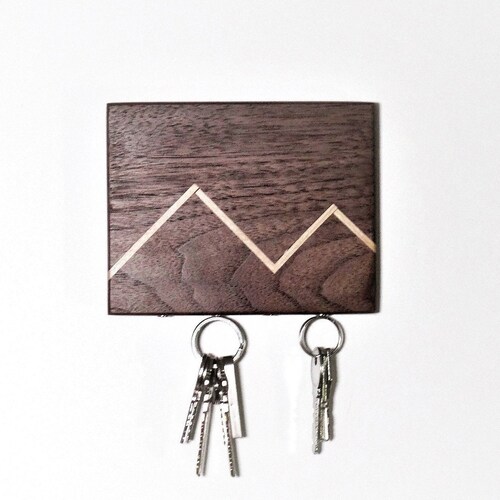 Magnetic Key Holder Shelf Key Holder for Wall Wall Mounted | Etsy