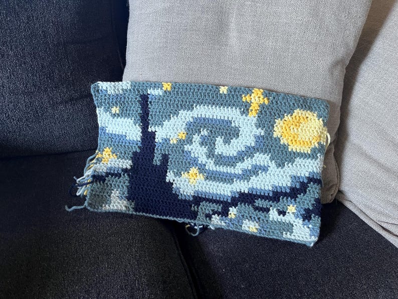 Starry Night Alpha Graphgan Crochet Pattern – PDF Download - Etsy