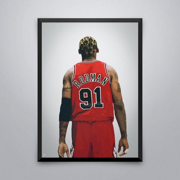 Dennis Rodman - Etsy