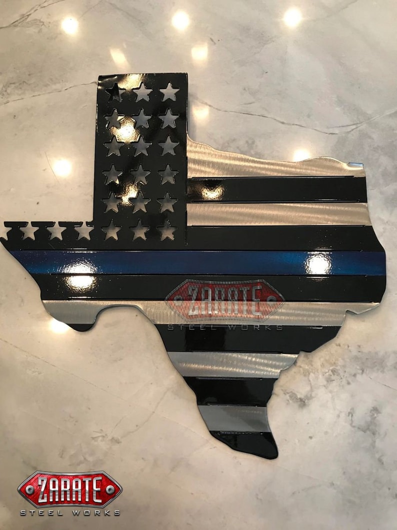 American Texas Thin Blue Line - Etsy