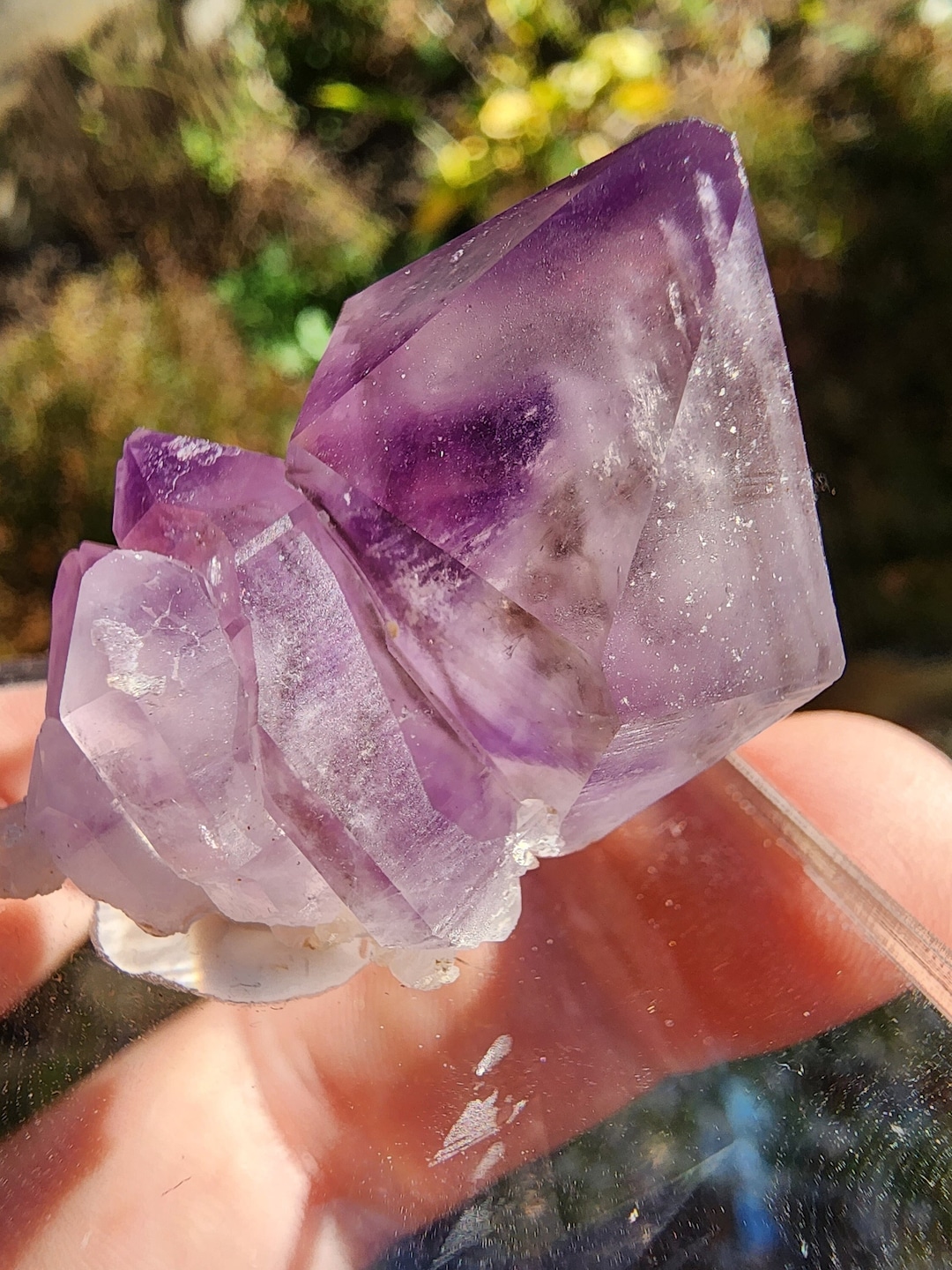 Enhydro Brandberg Amethyst Crystal From Namibia - Etsy
