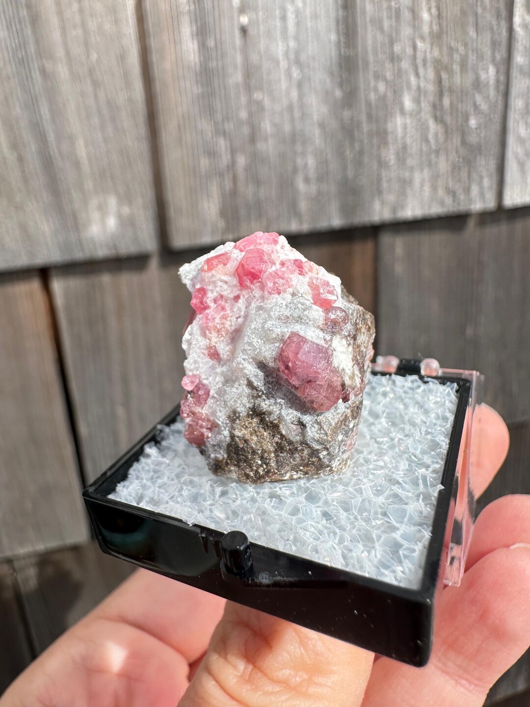 Pink Grossular Garnet Crystals in Matrix From Mexico - Etsy