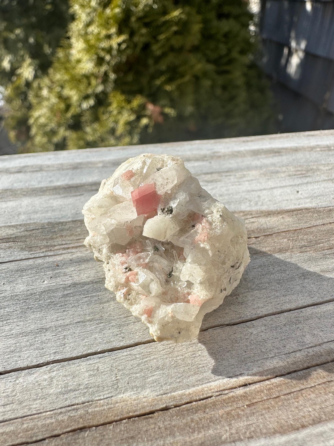 Rhodochrosite With Quartz From Silverton Colorado - Etsy