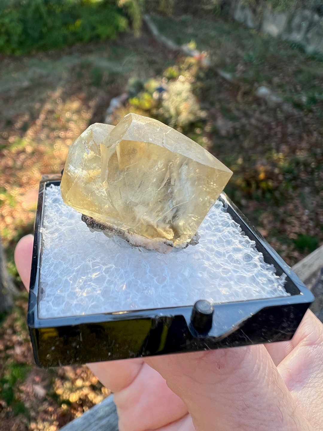 Twin Calcite Crystal Thumbnail From Spain - Etsy