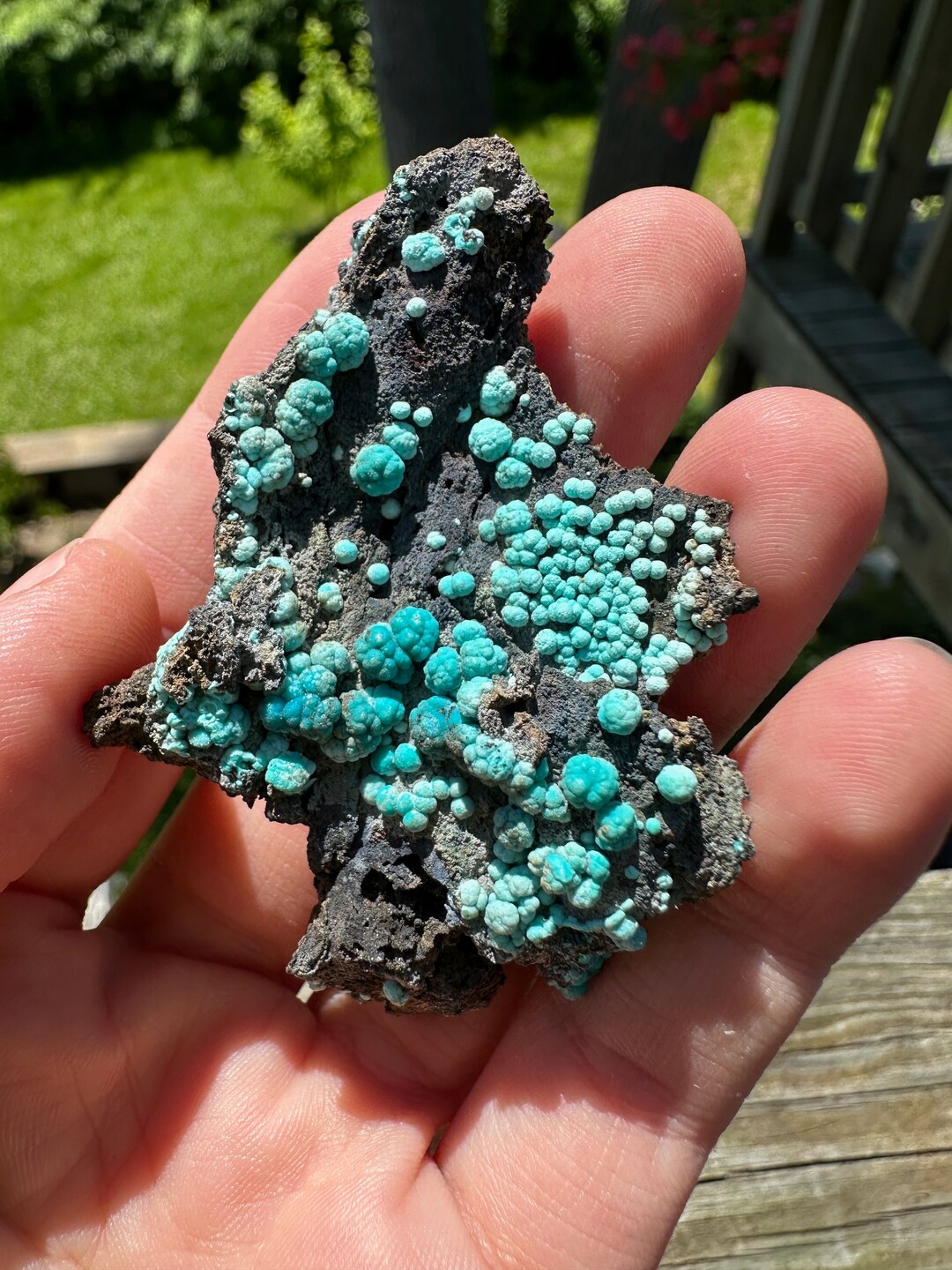 Chrysocolla on Matrix From Planet Mine Arizona USA - Etsy