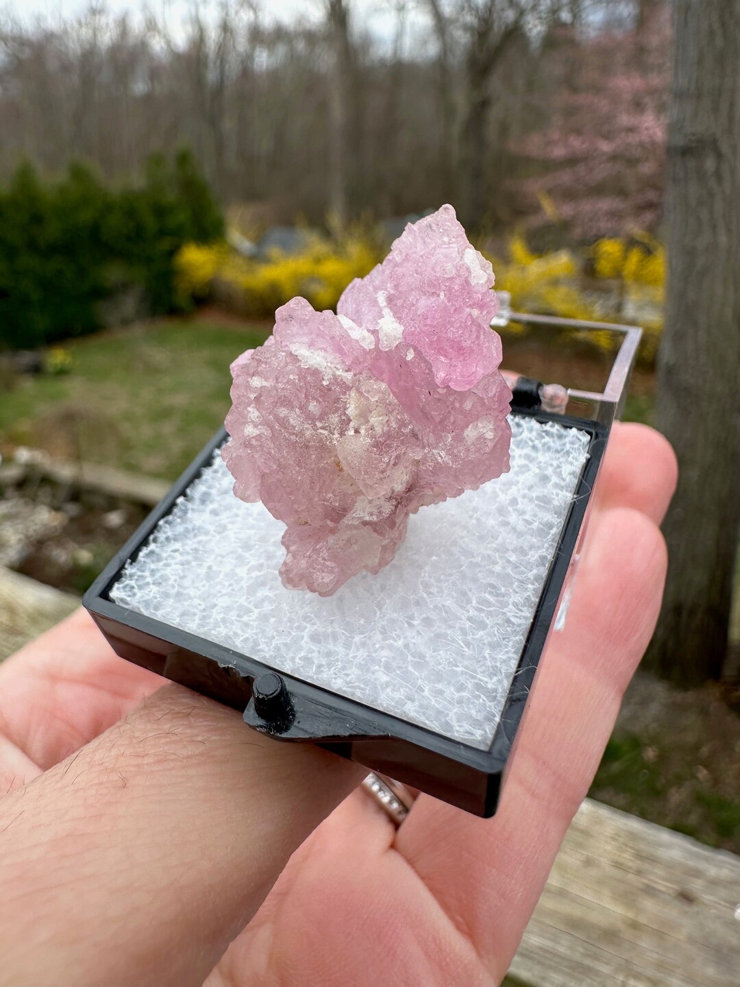 Elestial Rose Quartz Cluster From Brazil - Etsy
