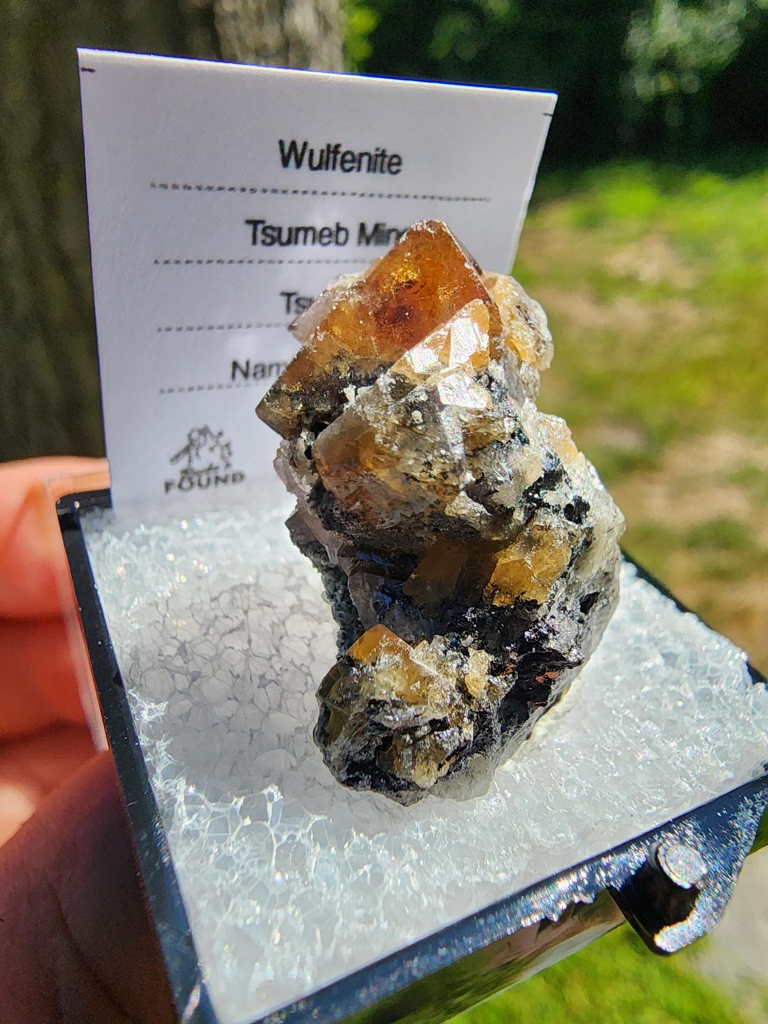 Wulfenite From Tsumeb Mine, Namibia - Etsy