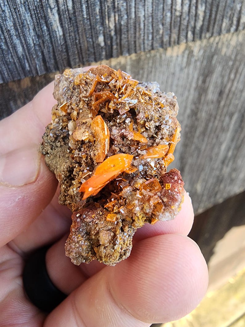 Red Cloud Mine Wulfenite Crystals From Arizona USA - Etsy