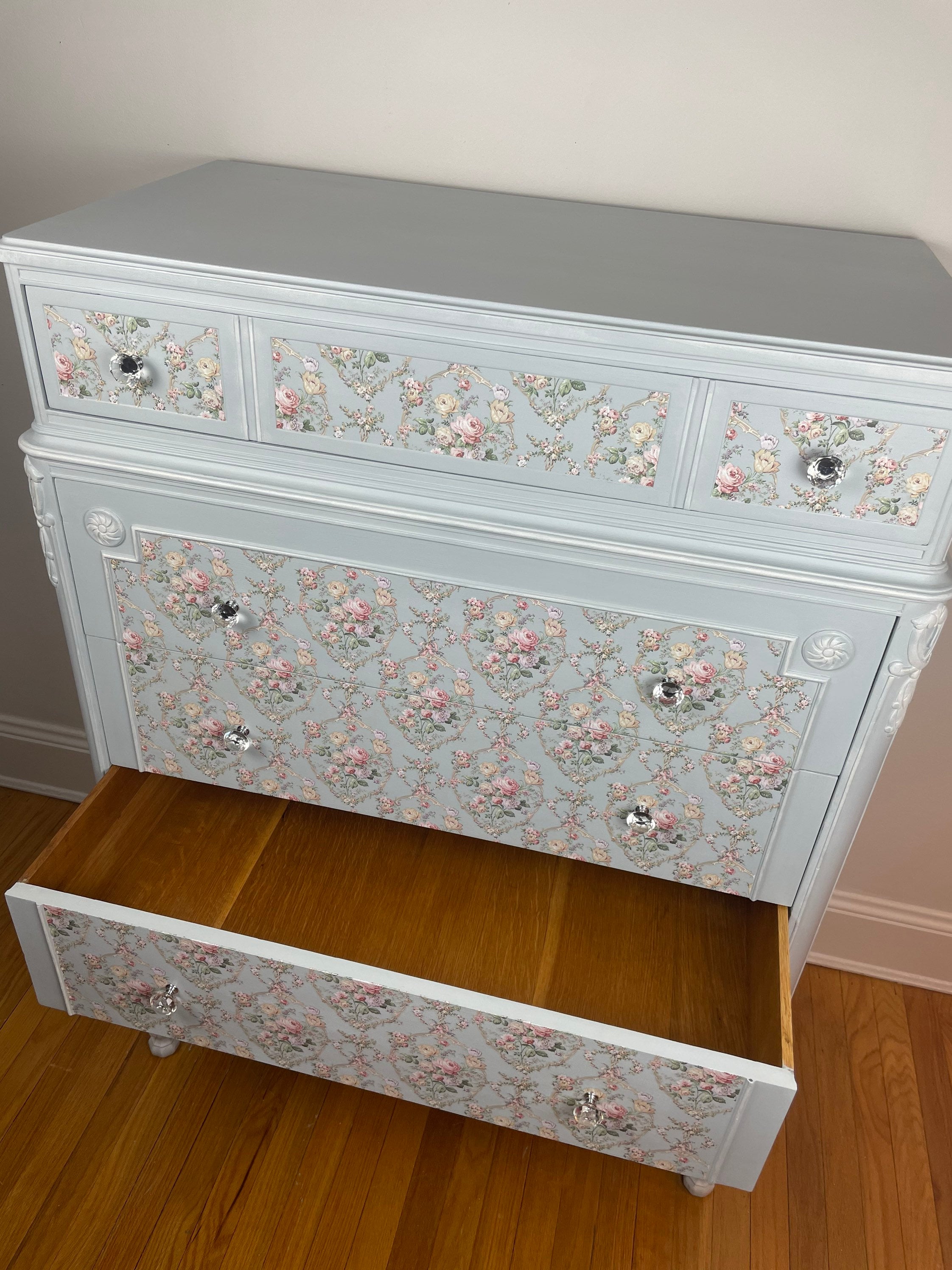 Dresser/vintage Floral - Etsy