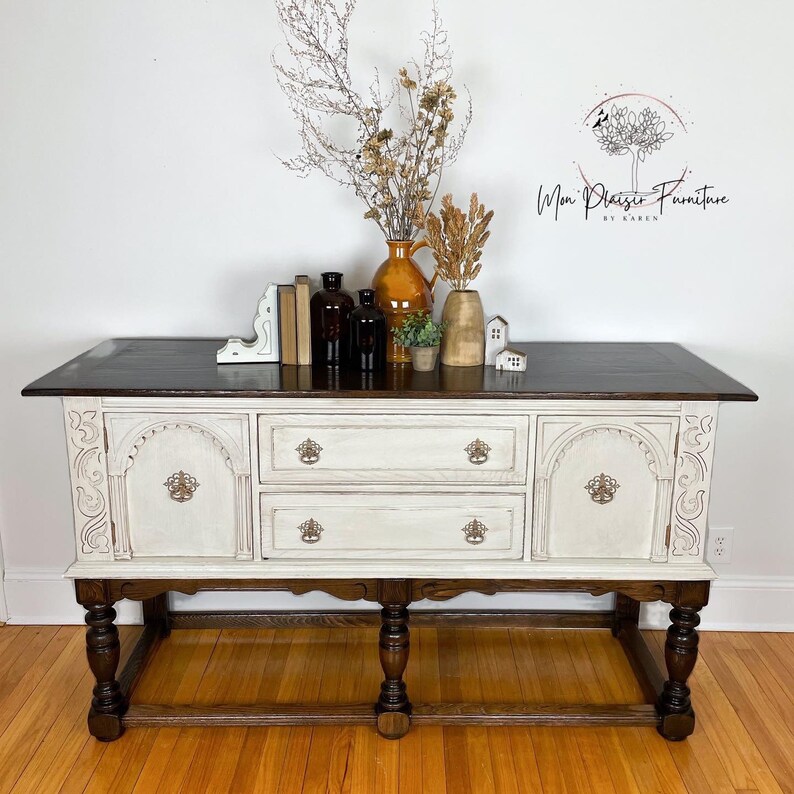 Sold Out-jacobean Sideboard Buffet - Etsy