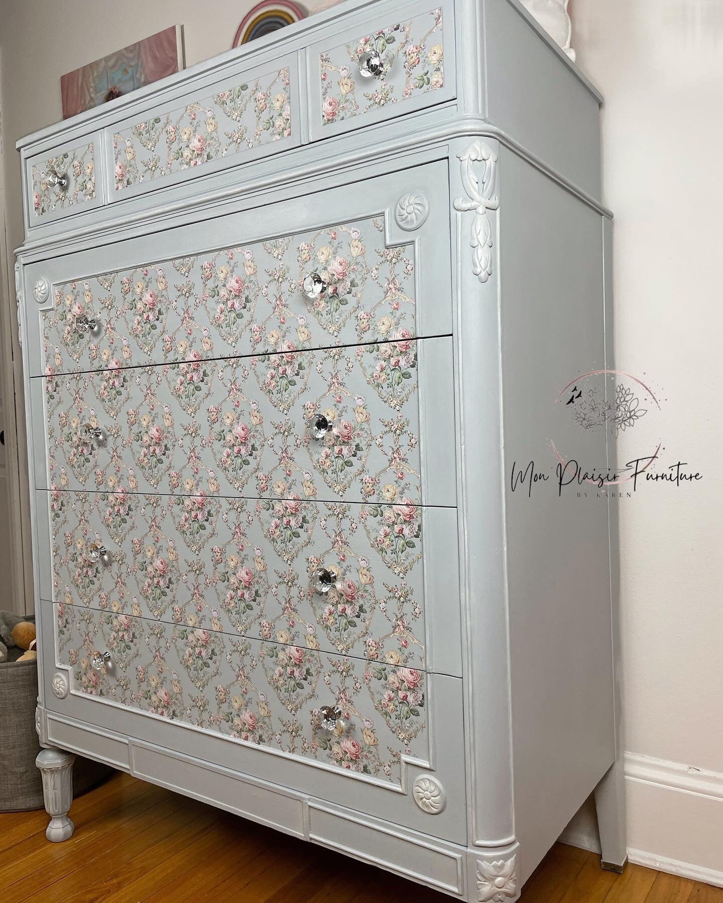Dresser/vintage Floral - Etsy