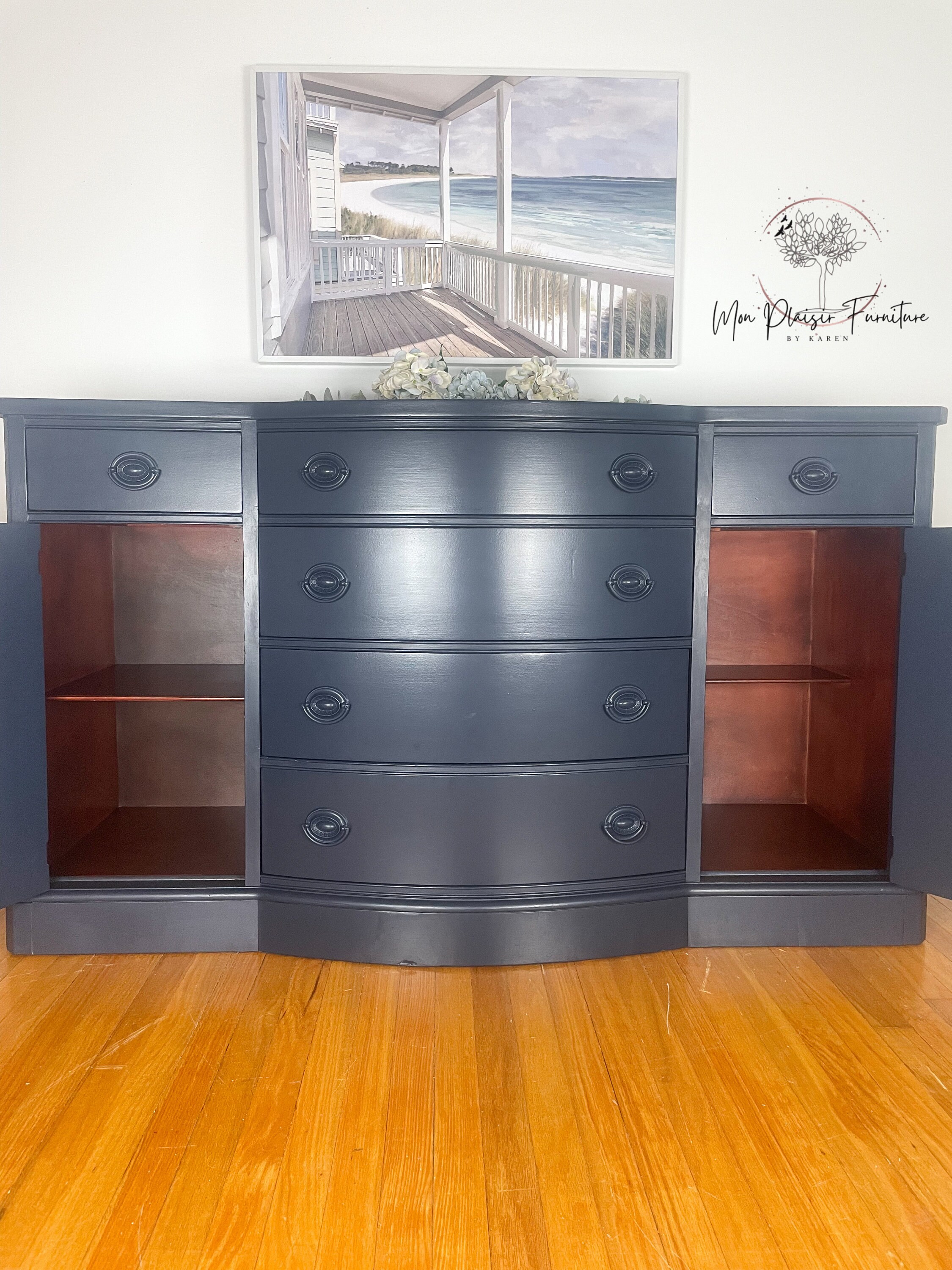 SOLD - Drexel Federal Style Sideboard - Etsy