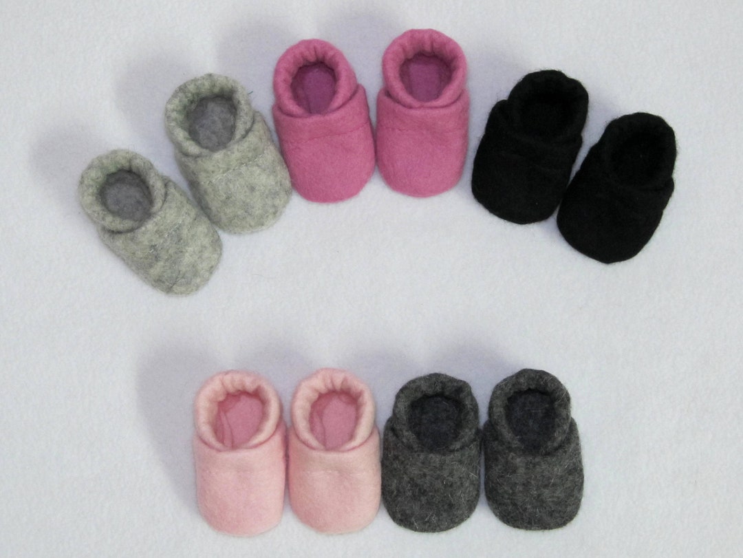 Puppen-Puschen Gr. 36 cm Wollfilz (EN71 Norm) Puppenschuhe - Etsy.de