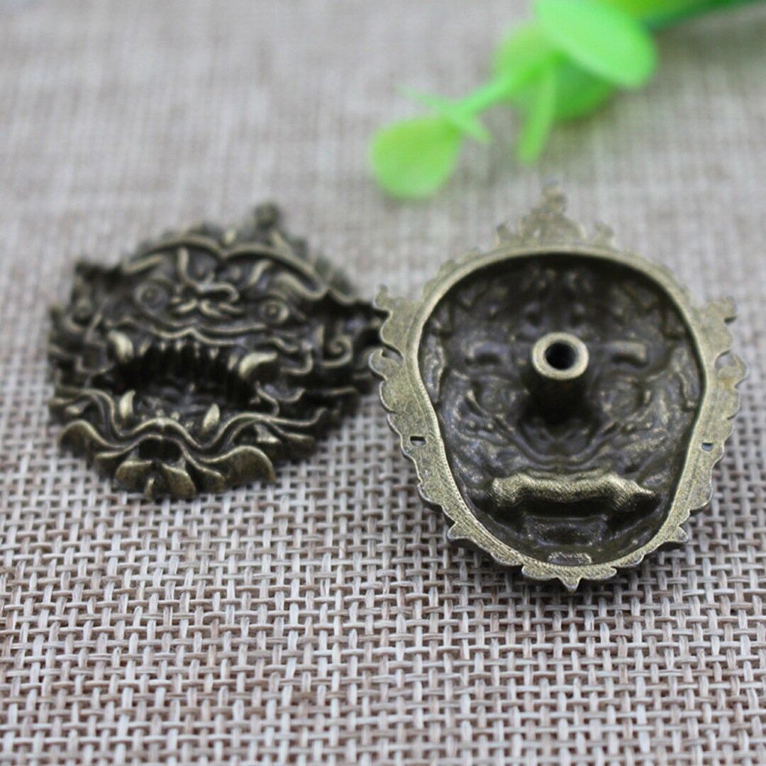 PACK of 10 Metal 33 MM Cross Rivets Studs Leather Studs Leather Craft ...