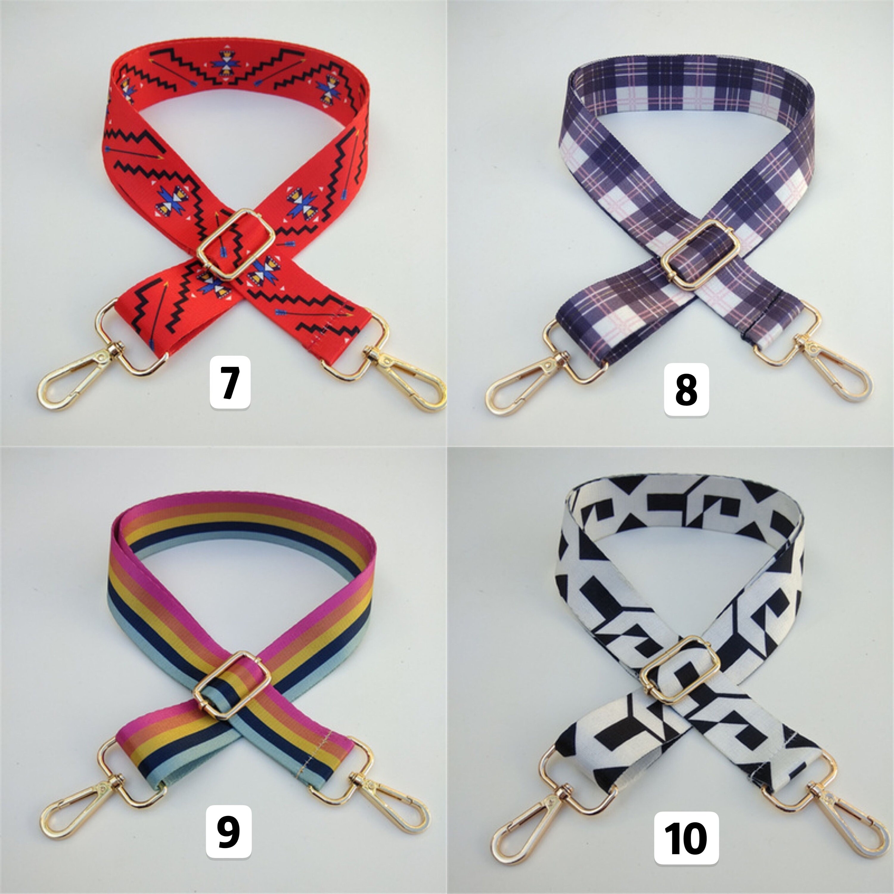 10 Color 1.5 inch Canvas Bag StrapHigh Quality Canvas | Etsy