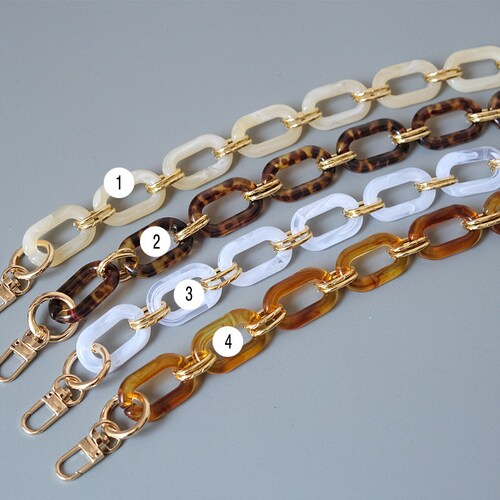 Acrylic Chain Purse Chain Metal Strap Handle Plastic Handles - Etsy