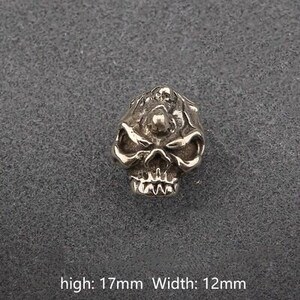 PACK of 2 Copper Skull Rivets Studs Leather Craft Decorative Rivet, M ...