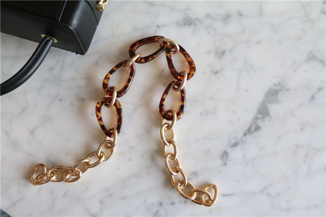 Acrylic High Quality Purse Chain Metal Shoulder Handbag - Etsy