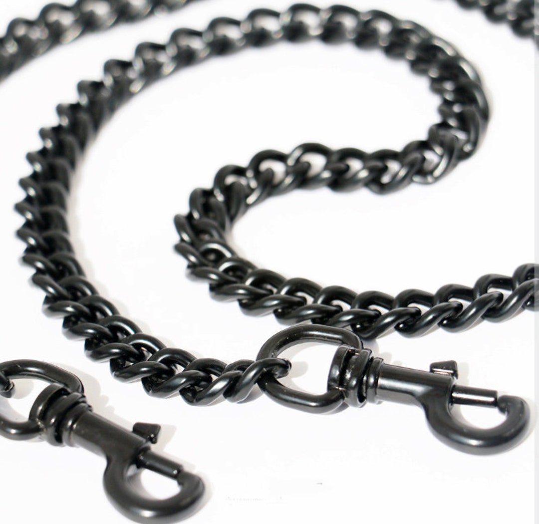 9mm Matte Black High Quality Purse Chain Strap,alloy and Iron,metal ...