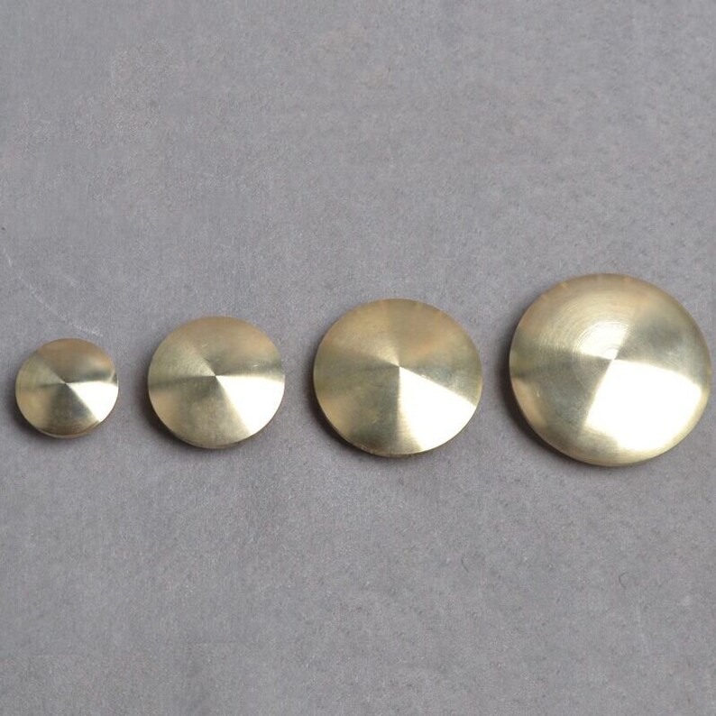 PACK of 5 Metal Spikes Round Head Rivets Studs Leather Studs - Etsy