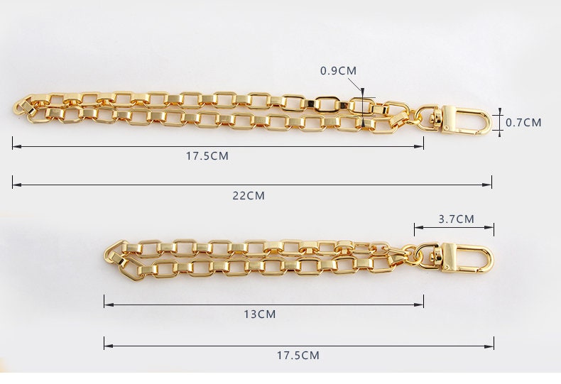 9mm High Quality Copper Purse Chain Strapmetal Shoulder - Etsy