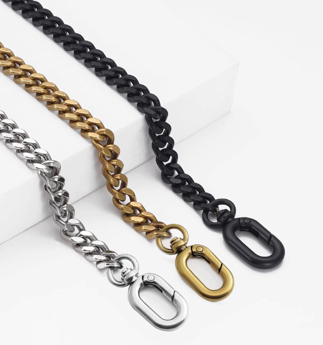 4 Color,8mm High Quality Purse Chain Strap,alloy and Iron, Metal ...