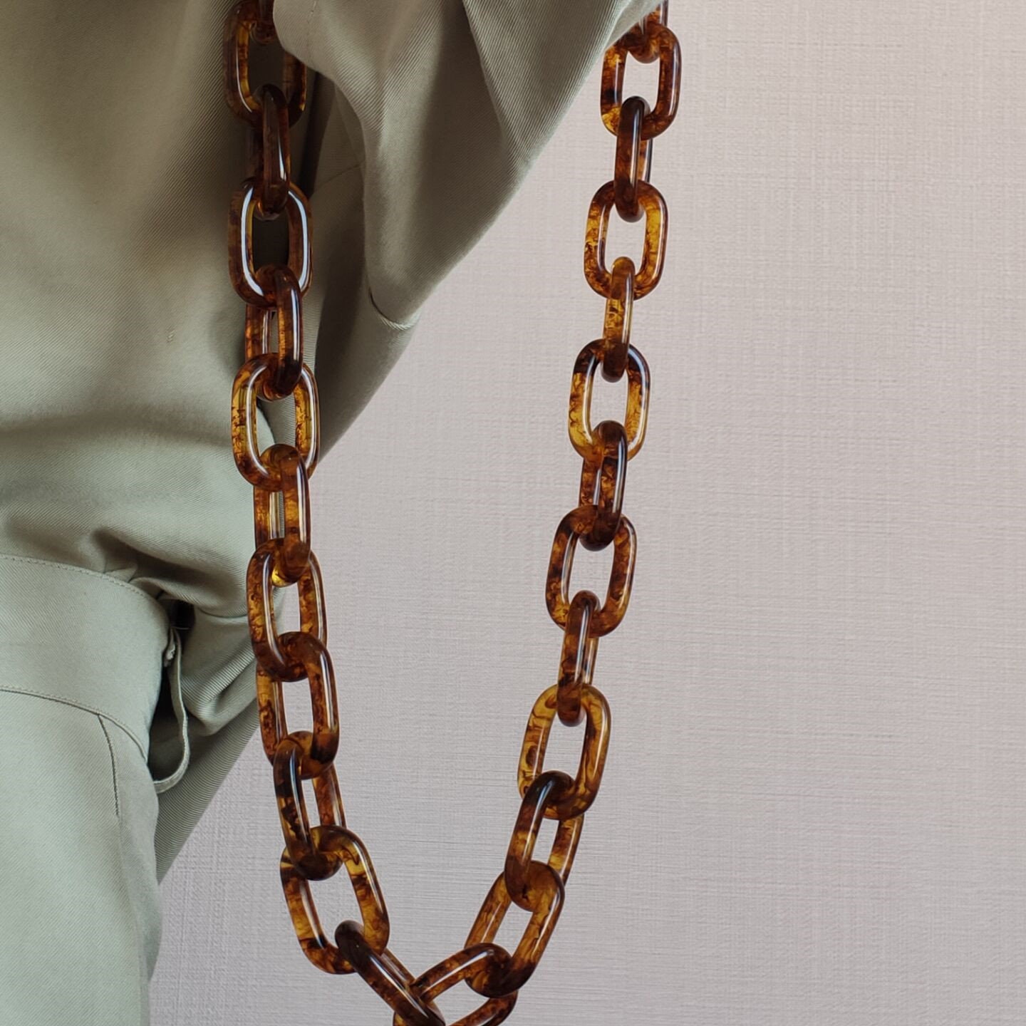 Acrylic High Quality Purse Chain Metal Shoulder Handbag | Etsy