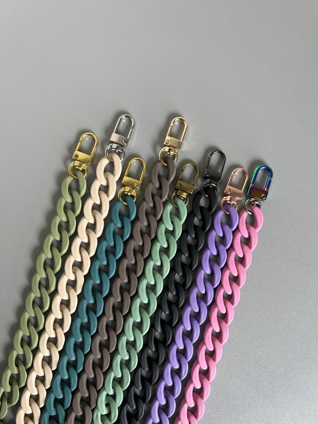 18x23mm Acrylic High Quality Purse Chain, Metal Shoulder Handbag Strap ...