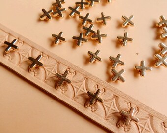 Metal Cross Rivets - Etsy