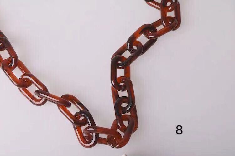 1 inch Acrylic High Quality Purse Chain Metal Shoulder | Etsy