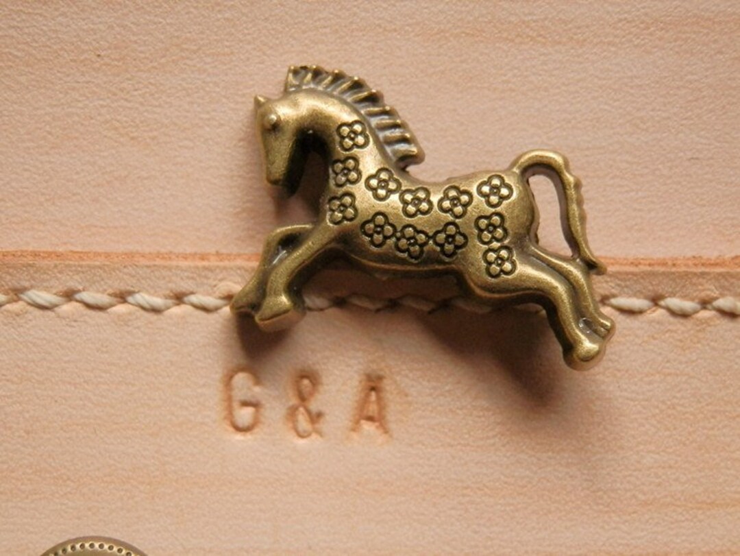 PACK of 3 Brass Dog Rivets Studs Leather Studs Leather Craft - Etsy