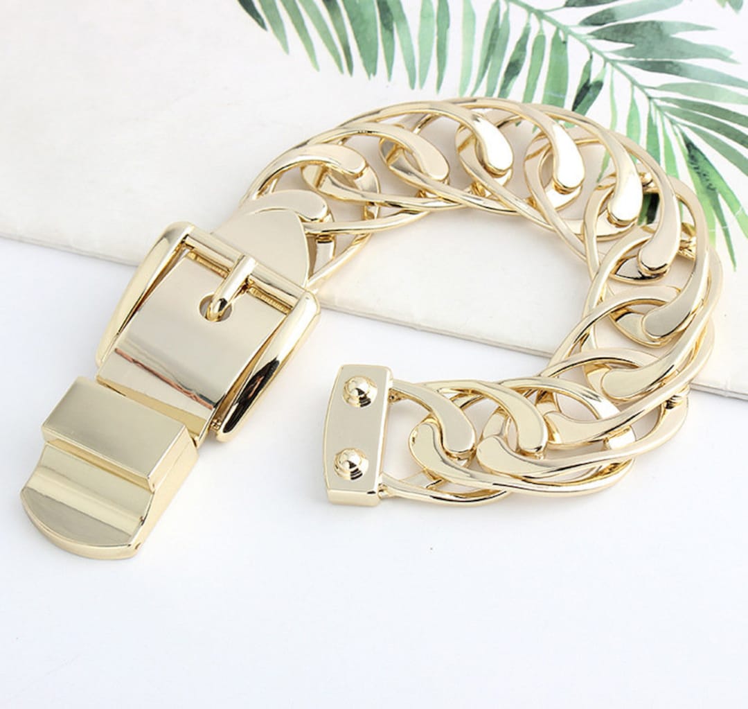 24mm Light Gold High Quality Purse Chain Strap,alloy and Iron,metal ...