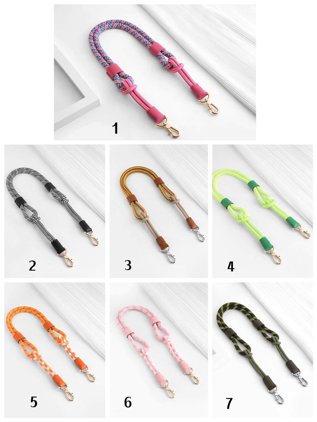 Handmade Braided Cotton Fiber Strap,high Quality Alloy Backpack Straps ...