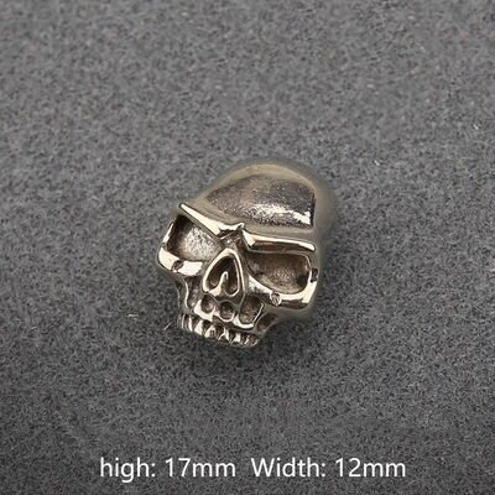 PACK of 2 Copper Skull Rivets Studs Leather Craft Decorative | Etsy