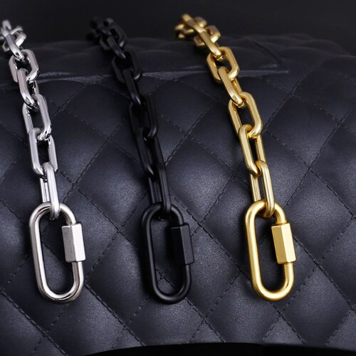 Acrylic High Quality Purse Chain Metal Shoulder Handbag - Etsy