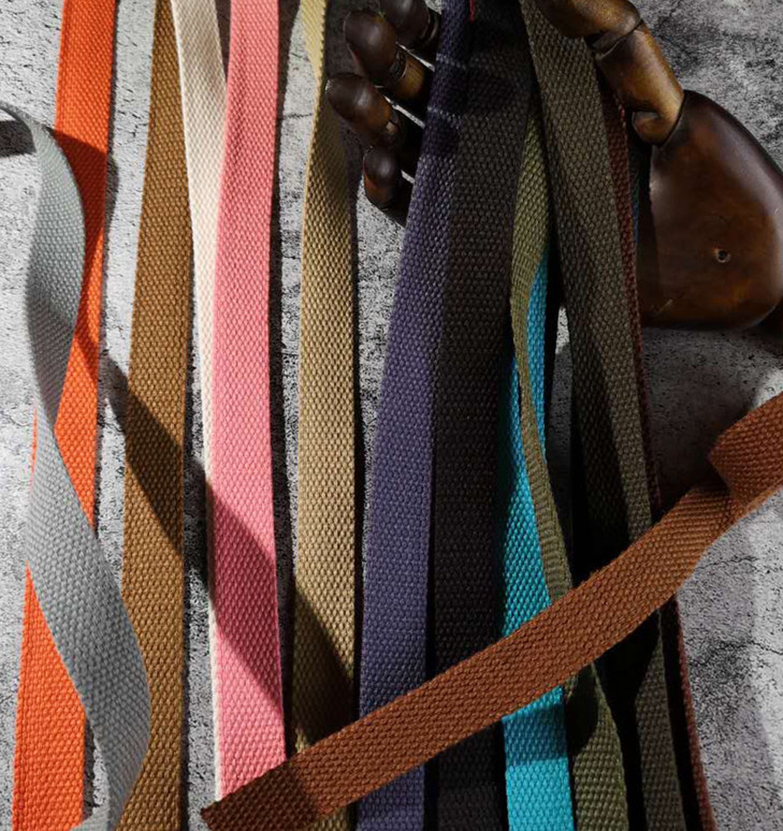 23 Color 4/5 Inch Cotton Webbing Heavy Duty Bag Handles Bag - Etsy